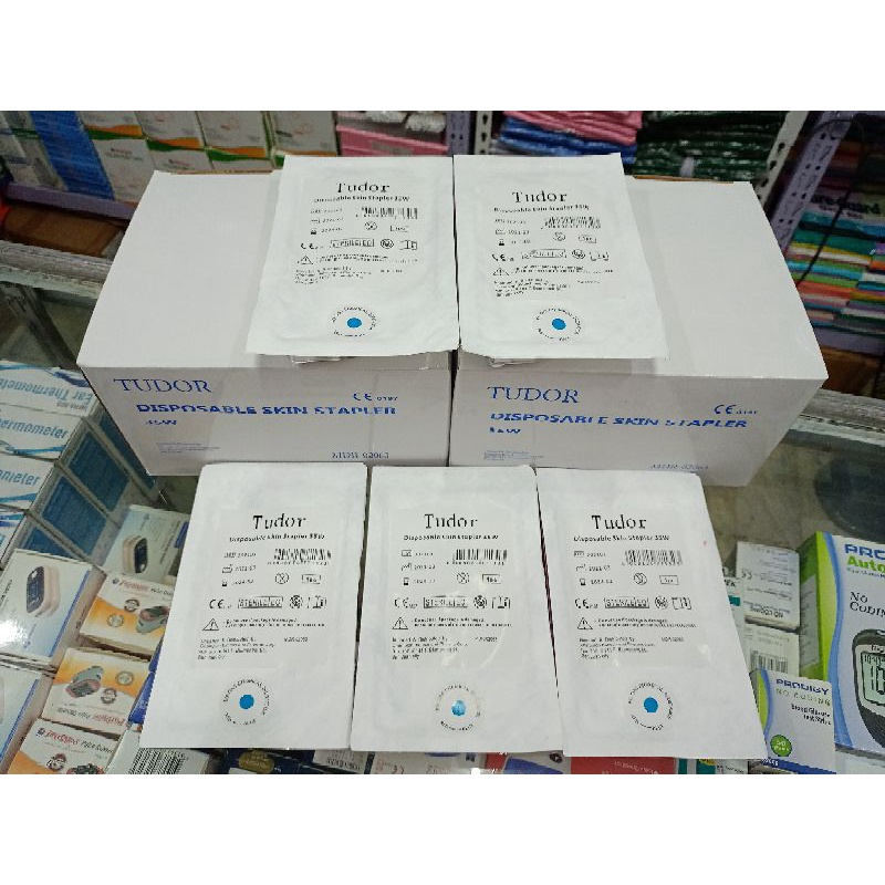 Skin Stapler 35W- Medical Skin Stapler - Disposable (Tudor) | Shopee ...