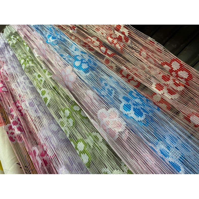 New Arrive Flower String 100Cm×200Cm Cute Window Door Wedding Curtain ...