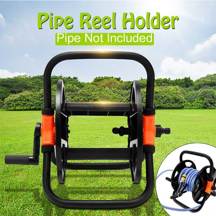 Garden Hose Reel Cart Water Pipe Storage Rack Hose Bracket Pipe ...