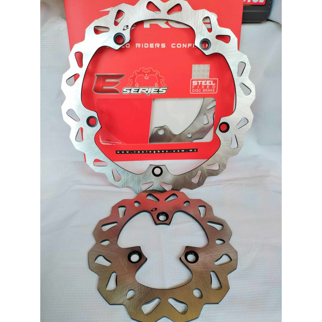 RCB DISC E-SERIES SET FOR RAIDER 150 front-290mm /rear -187mm | Shopee ...