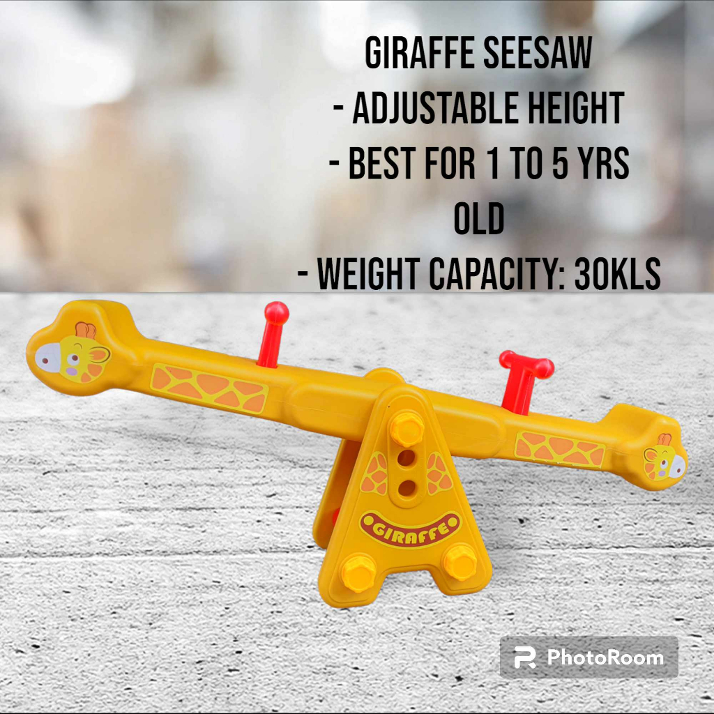 Giraffe Seesaw for Kids - Heavy Duty Playground Toy | Shopee Philippines