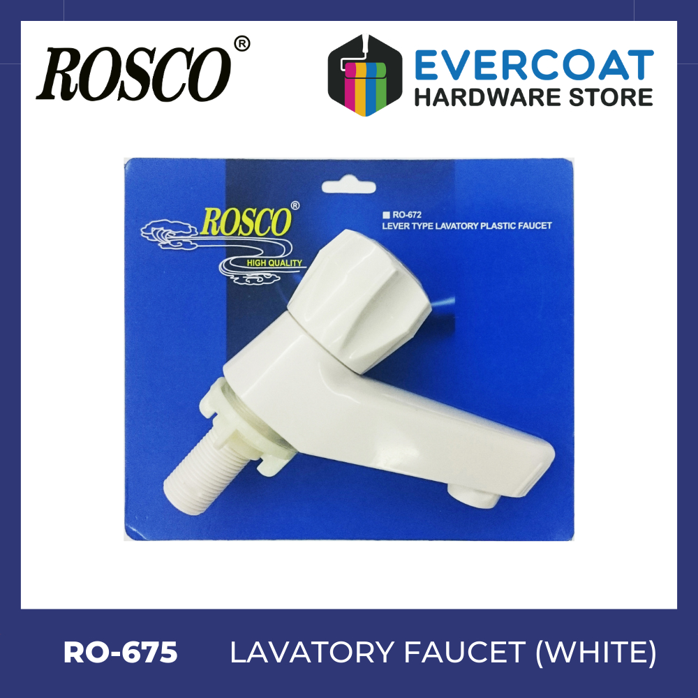 RO-675 Rosco ABS Lavatory Faucet (White) | Shopee Philippines