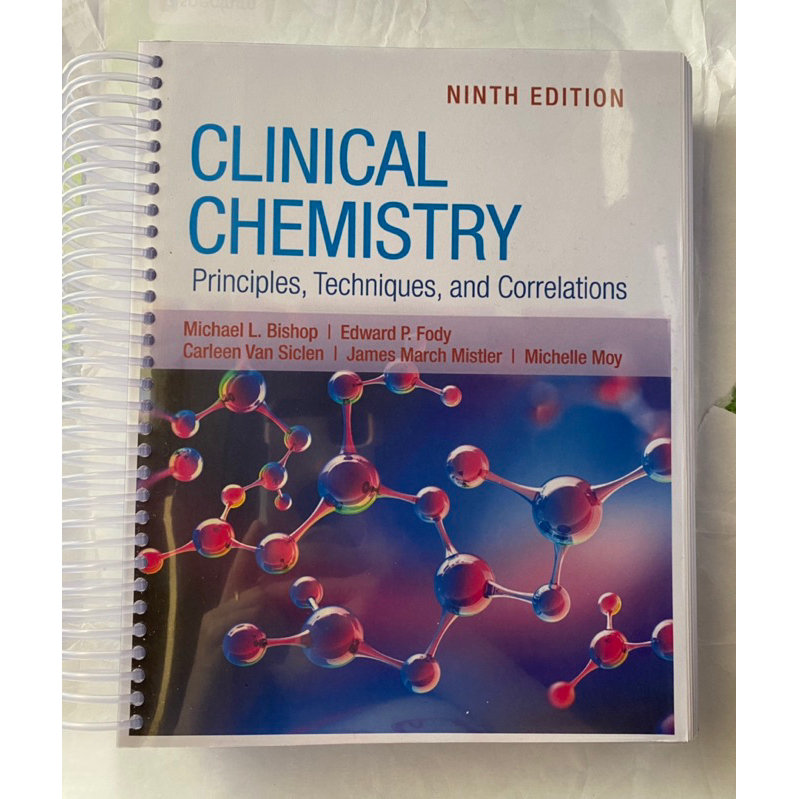 80GSM Clinical Chemistry Bishop 9th Ed (ORIGINAL PDF) | Shopee Philippines