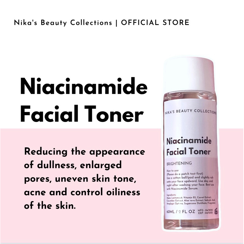 NBC NIACINAMIDE 10% + ZINC PCA 1% SERUM 15/30ML FROSTED DROPPER ...