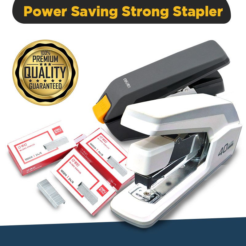 Power Saving Strong Stapler White & 10box Stapler wire | Shopee Philippines
