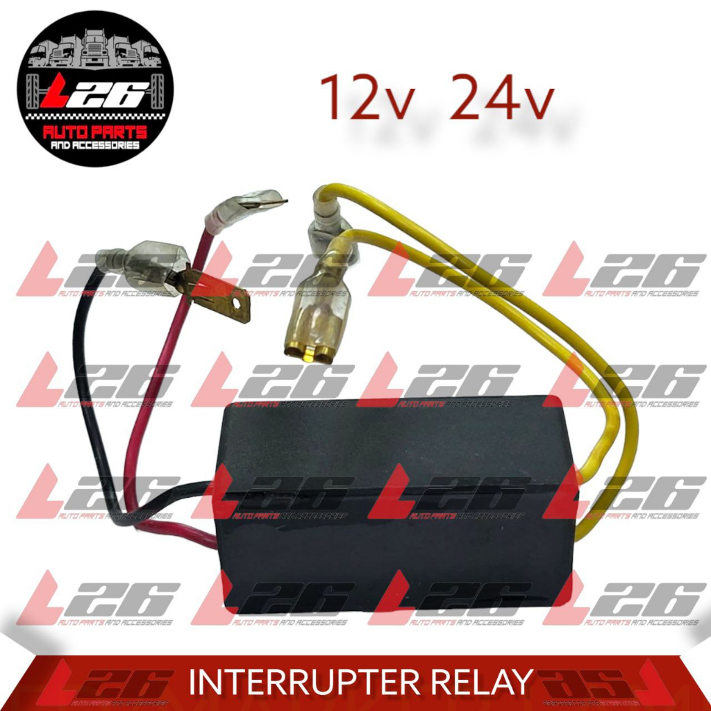 Posh Interrupter Relay For Horn Relay Interrupter 24V 12V Universal ...