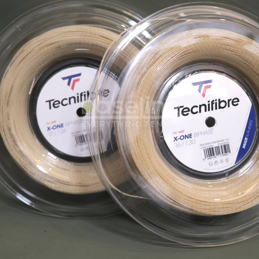 Original Tecnifibre X-One Biphase Tennis String - Multifilament (Cut ...