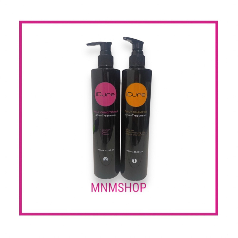 GET THE HAIR YOU'V ALWAYS WANTED iCure Shampoo/Conditioner 300ml ...