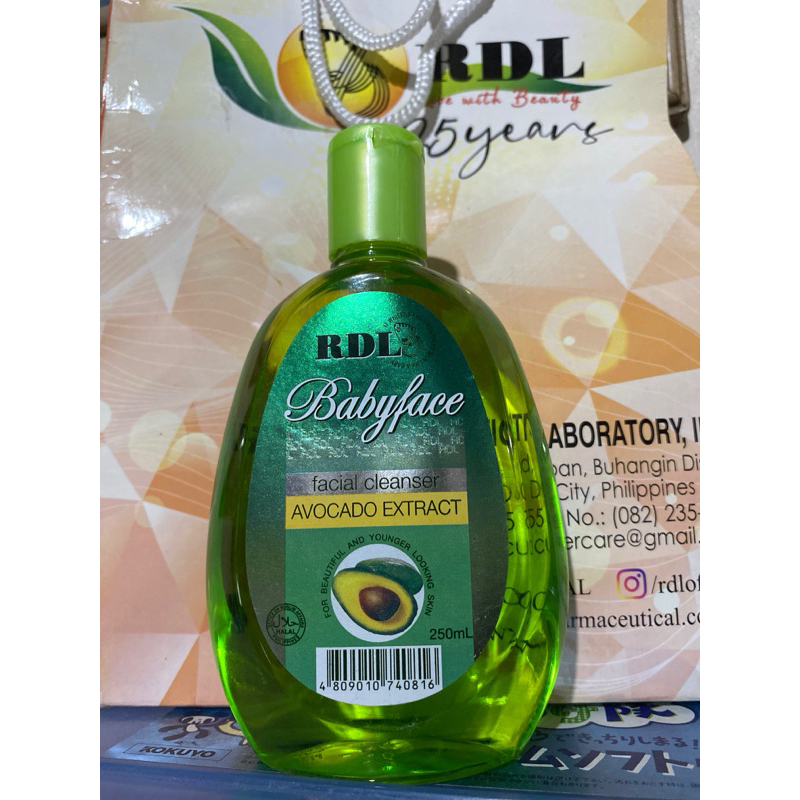 RDL BABYFACE FACIAL CLEANSER 75ml,150ML &250ml (Papaya,kalamansi ...