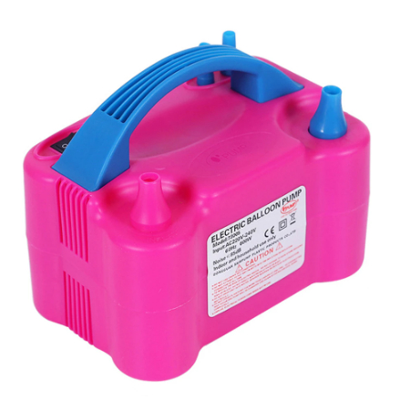 Balloon Inflator Pump Electric High Power Two Nozzle Air Blower Air ...