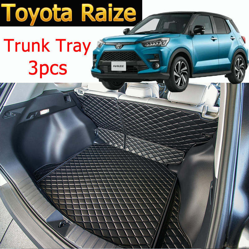 Toyota Raize 2022 to 2024 cargo tray Trunk Tray Liners Mat Deep dish ...