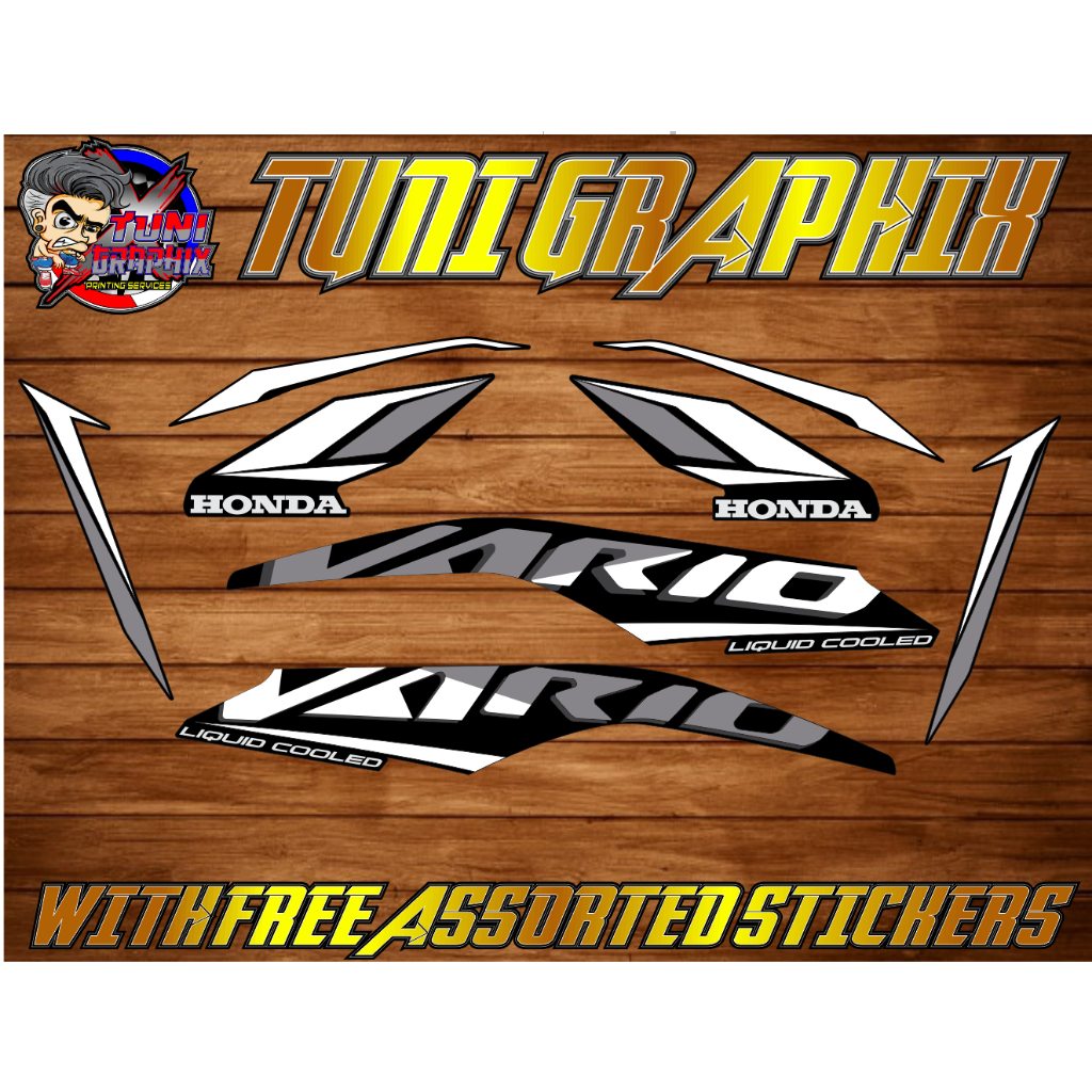 HONDA CLICK 125i GAME CHANGER V2 VARIO DECALS 2021 | Shopee Philippines