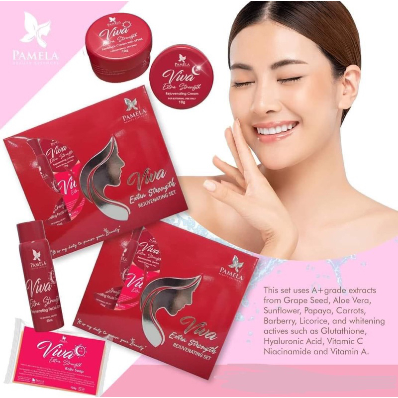 Pamela Viva Extra Strength Rejuvenating Set | Shopee Philippines