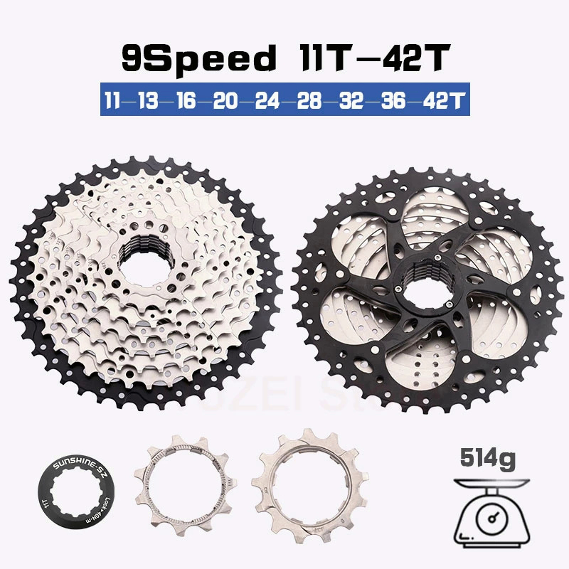 SUNSHINE 8 9 10 11 12 Speed Cogs MTB Mountain Bike Road Bike Cassette ...