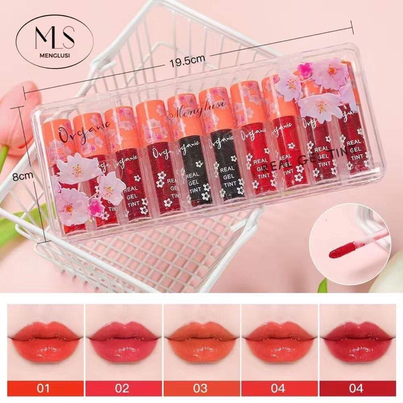 lip tint(water proof) LIPTINT POWER WATER SET AUTHENTIC NATURAL MINI ...