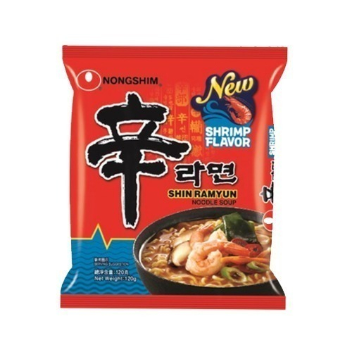NONGSHIM SHIN RAMEN FLAVORS: SHIN ORIGINAL/SHIN BLACK/SHIN RED SPICY ...