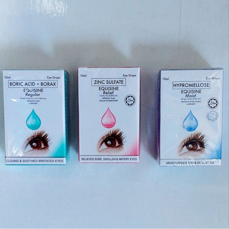 Equisine Eye Drops (blue, green, red) | Shopee Philippines