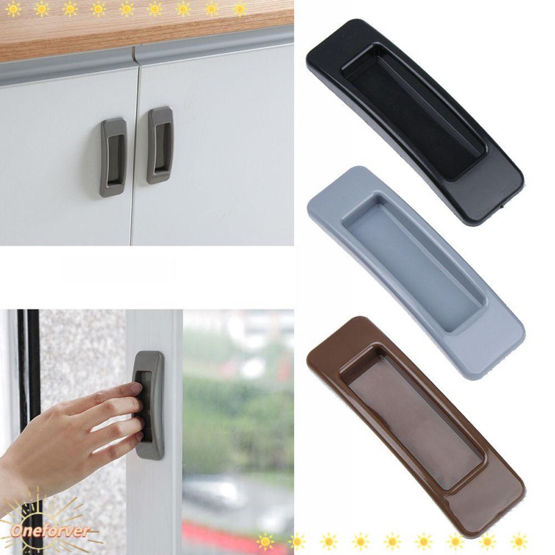 Self-adhesive Door Handle Open Sliding Door Knob Cabinet Multifunction ...