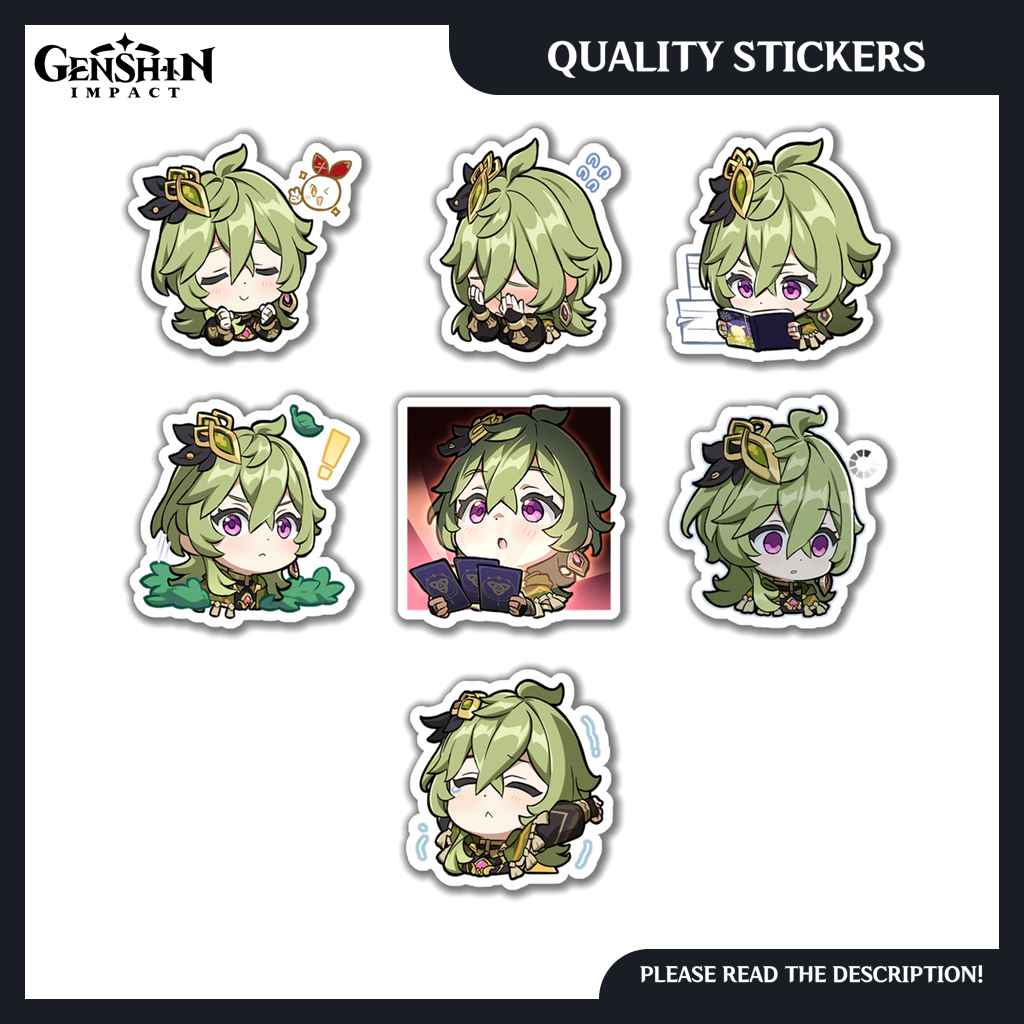 Collei - Genshin Impact Emoji Stickers | Shopee Philippines
