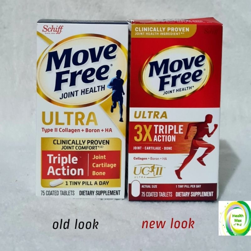 Schiff Move Free Ultra 75 tablets | Shopee Philippines