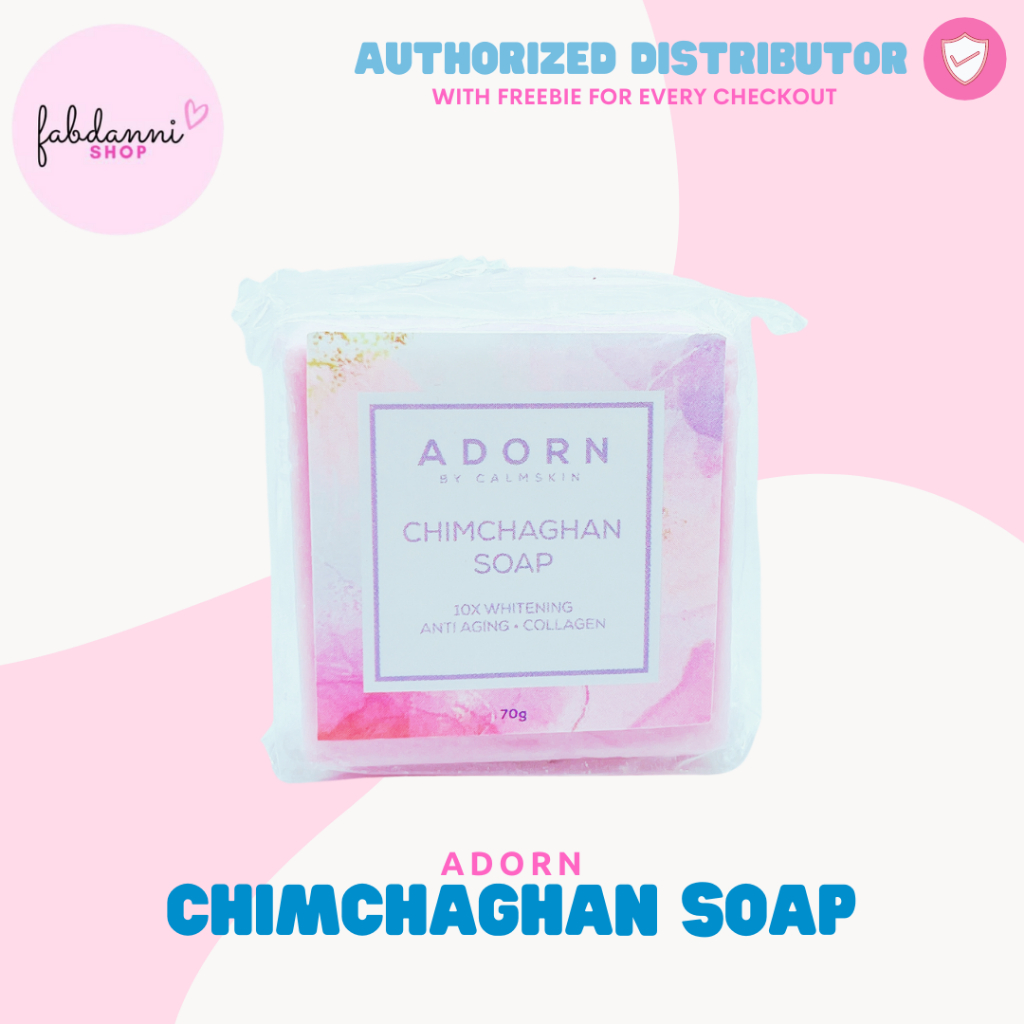 Adorn by CalmSkin Chimchaghan Soap (1 Bar) | Shopee Philippines