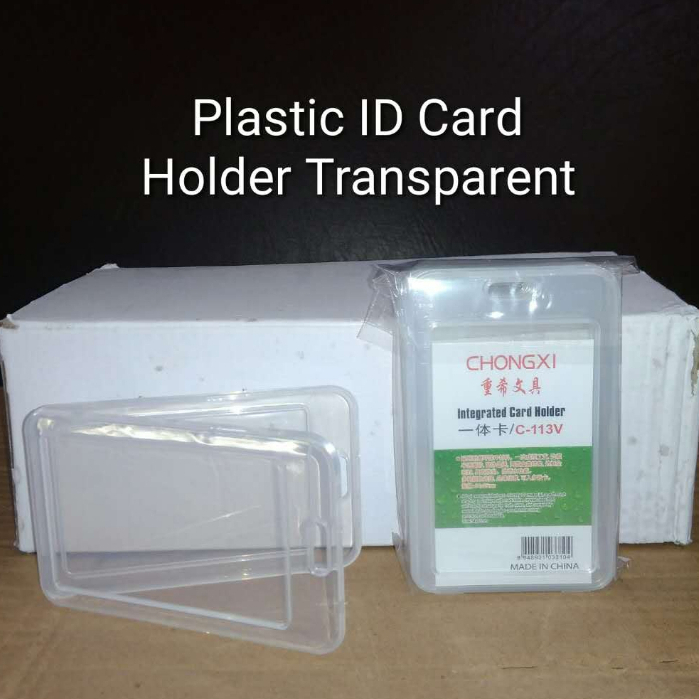 (5PCS)Double sided PP Card Holder 54x85mm & ID Case For school/office ...