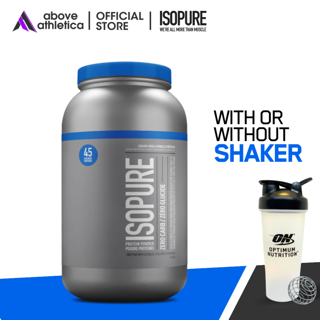 Isopure Zero Carb Isolate Whey Protein 3lbs Zero Carb Keto Friendly