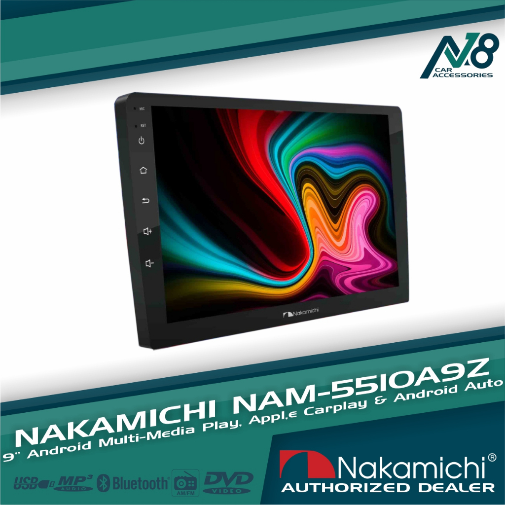 Nakamichi NAM-5510-A9Z Series Android 8 Core CPU 4RAM + 64GB Android ...