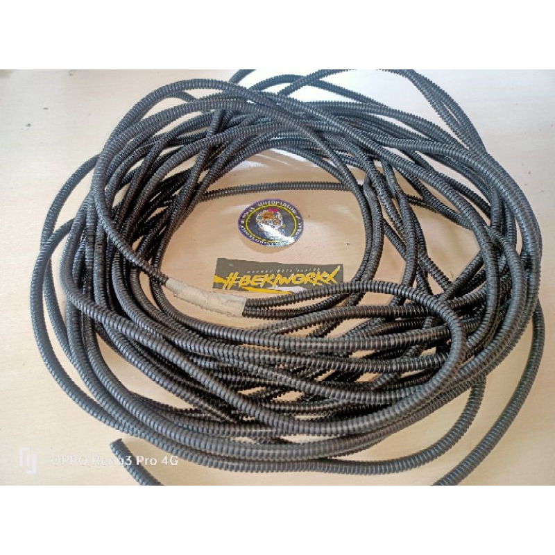 1 meter 1/4 size automotive flexible wire protection insulator hose ...