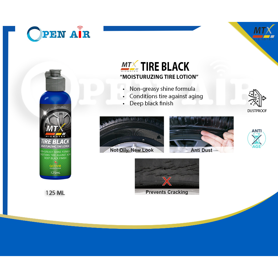 Microtex Car Care Tire Black Protection, Shine, Conditioner ...