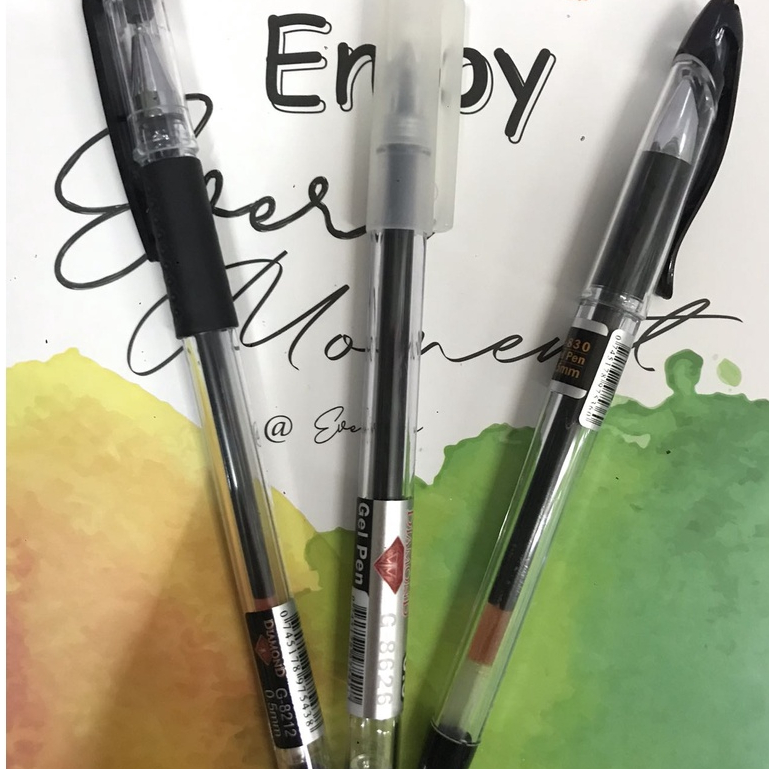 Diamond Written 0.5mm Black Sign Pen school supplies BALLPEN | Shopee ...