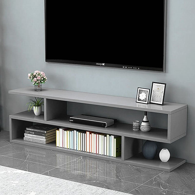 Long TV cabinet in the living room Wall cabinet mini TV bracket Floor ...