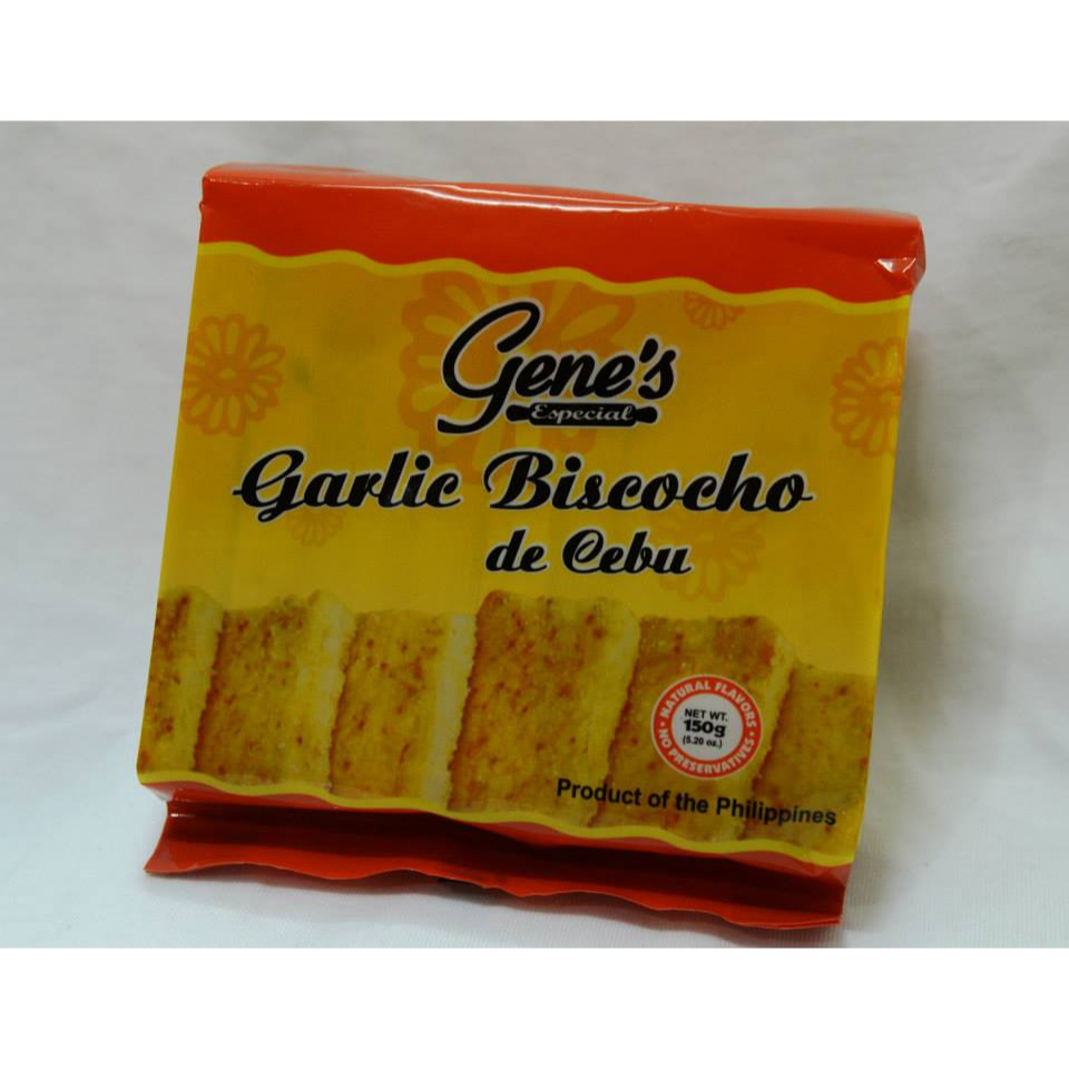 Cebu Genes Special garlic biscocho in 150 grams per pack | Shopee ...