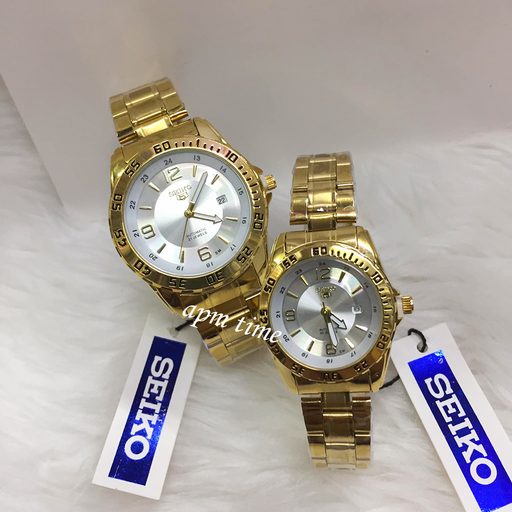 Seiko Expensive 5 21 Jewel Time Date Automatic Movement For Men Women ...