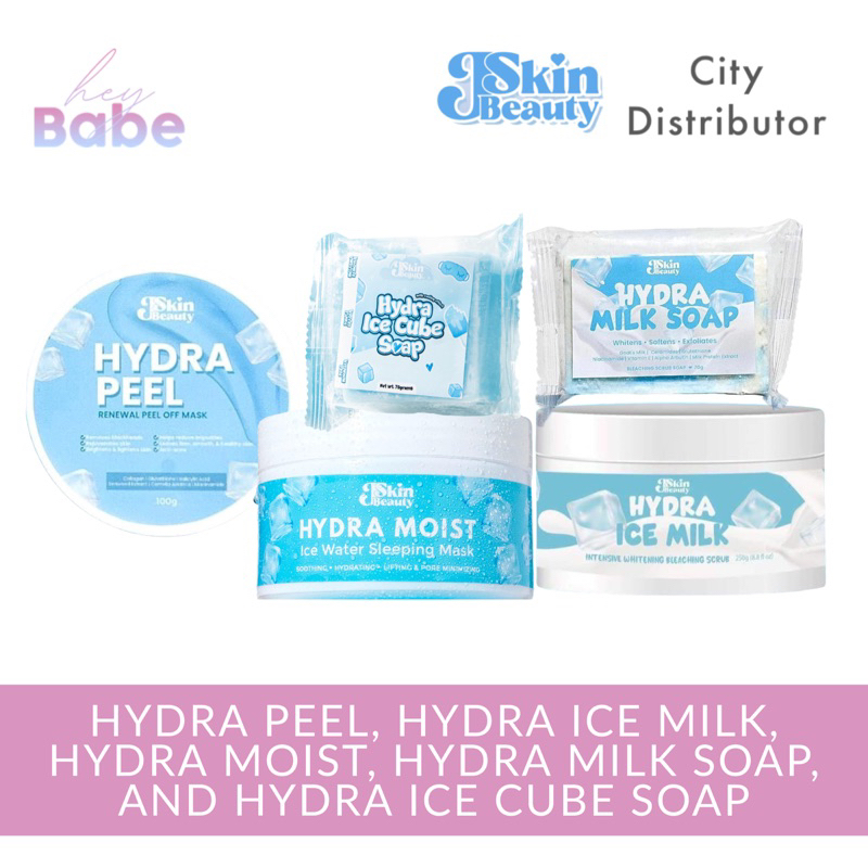 JSKIN BEAUTY - Hydra Moist, Hydra Peel, Hydra Ice Milk, Hydra Milk Soap ...
