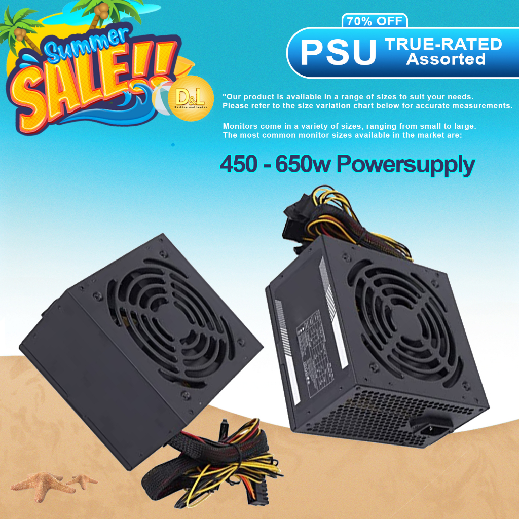 TRUE-RATED POWER SUPPLY ASSORTED BRAND | Shopee Philippines