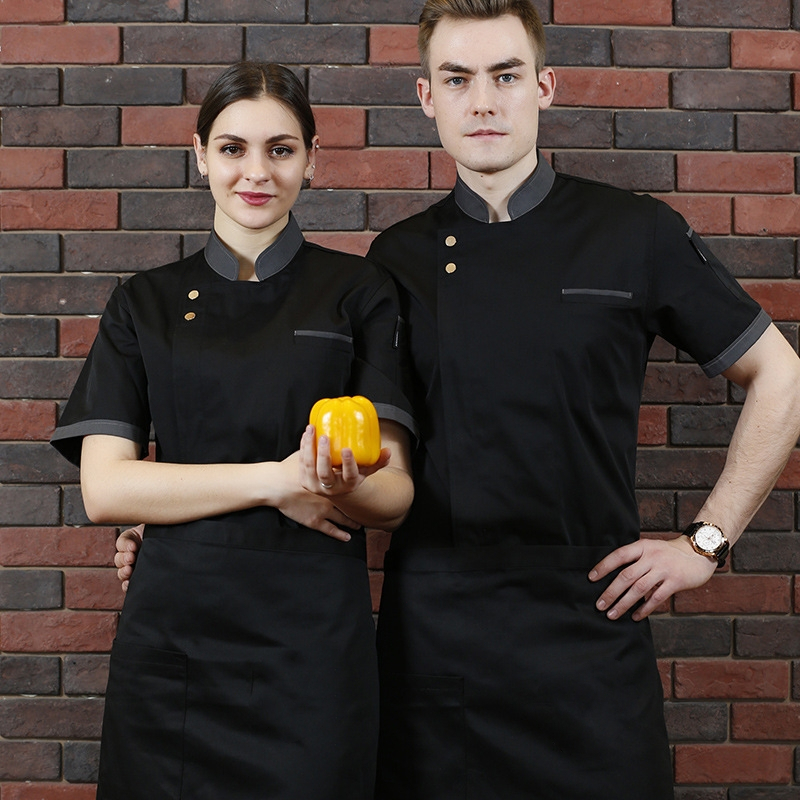 M-2XL Chef Clothes Hotel Chef Work Clothes Can Be Worn By Men/Women ...