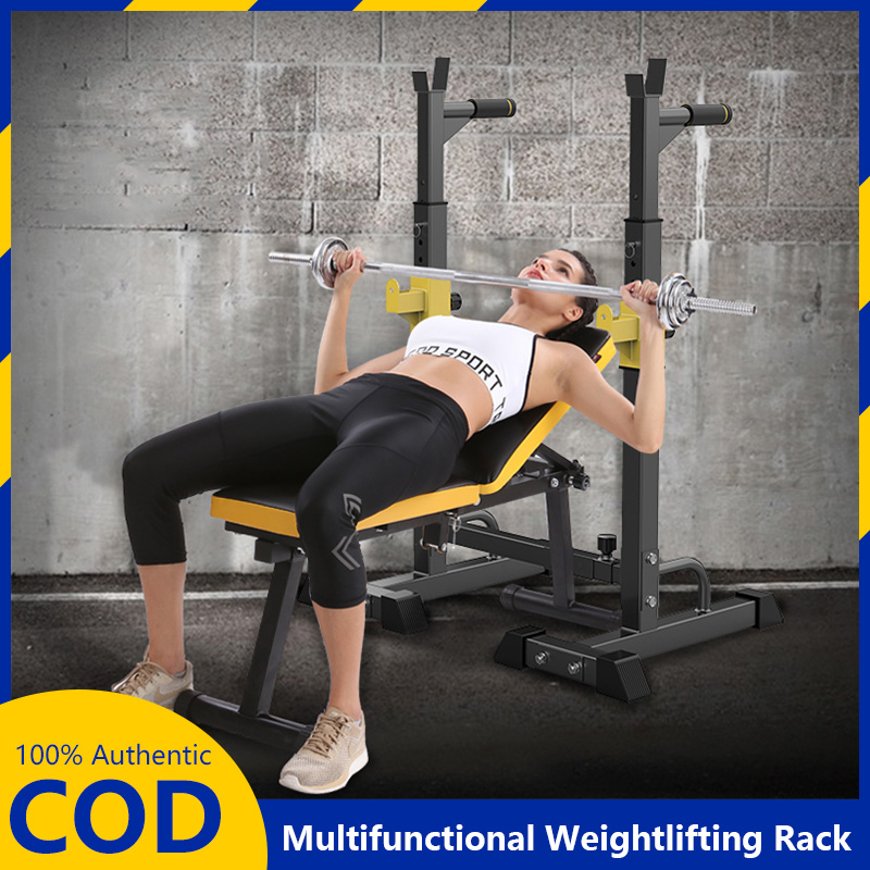 DONIUZ Squat Rack and Barbell Rack High-quality Adjustable Stand Weight ...