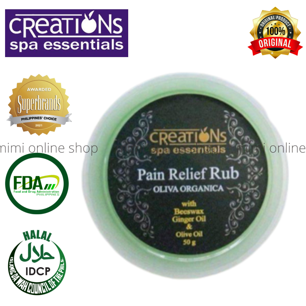 100% Authentic Creations Spa Essentials Massage Rub (Oliva Organica ...