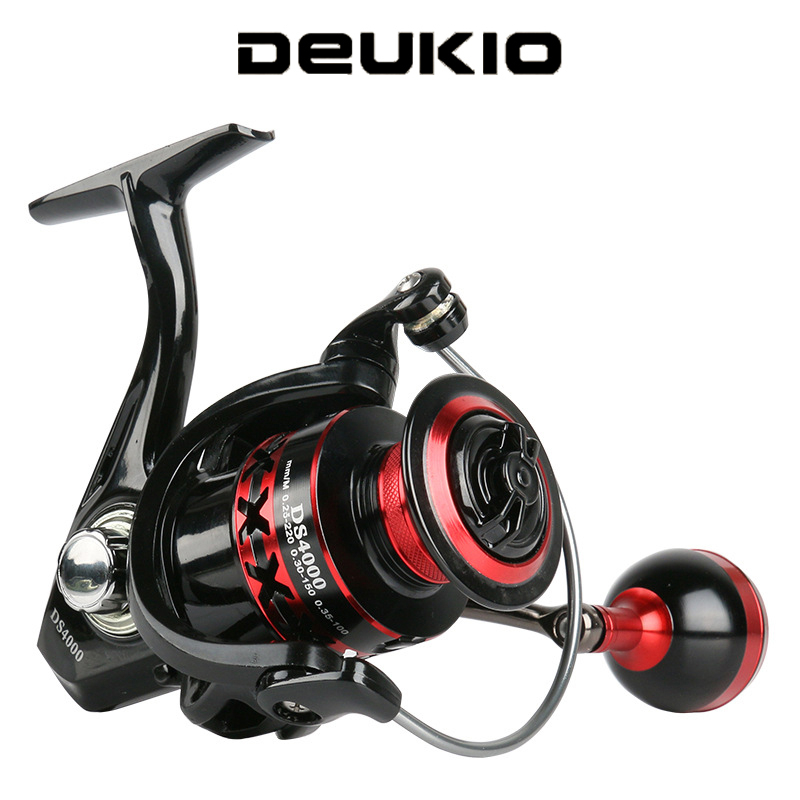 DEUKIO DS2000-7000 Fishing Reel Metal Bait Reel Fshing Rod Set Spinning ...