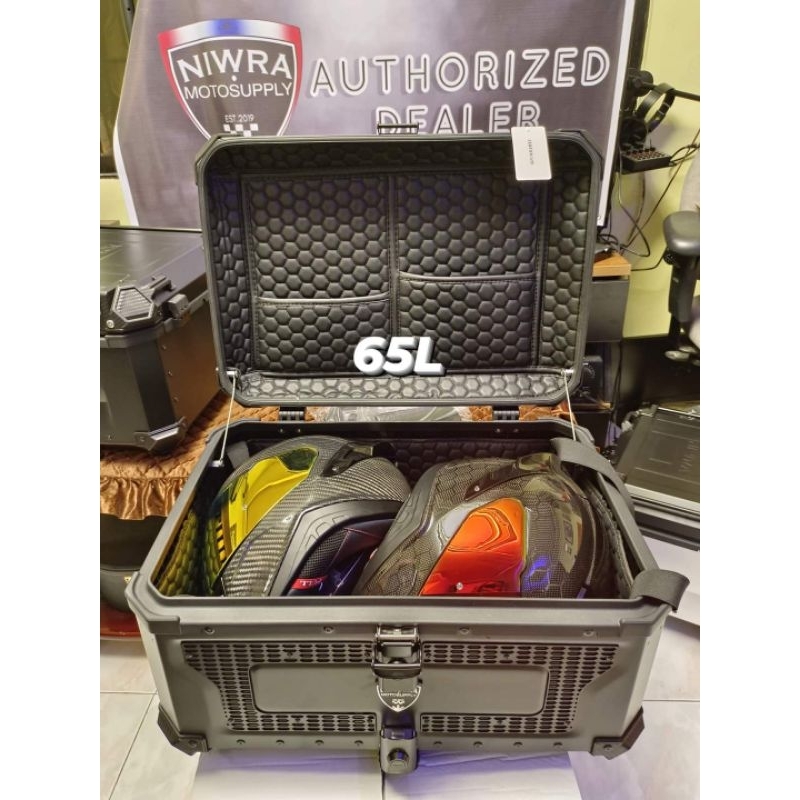 50L 65L 45L NIWRA ALLOY BOX RAPTOR V3 WITH METAL STOPPER ( New Edition ...