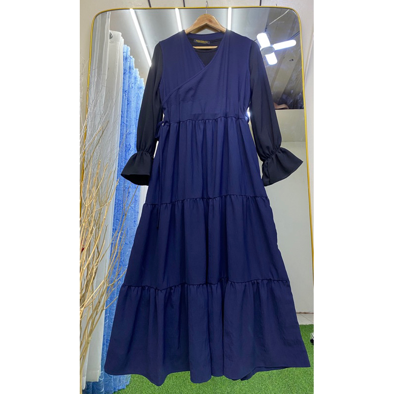 Zoya Dress 2in1 Conbi | Shopee Philippines