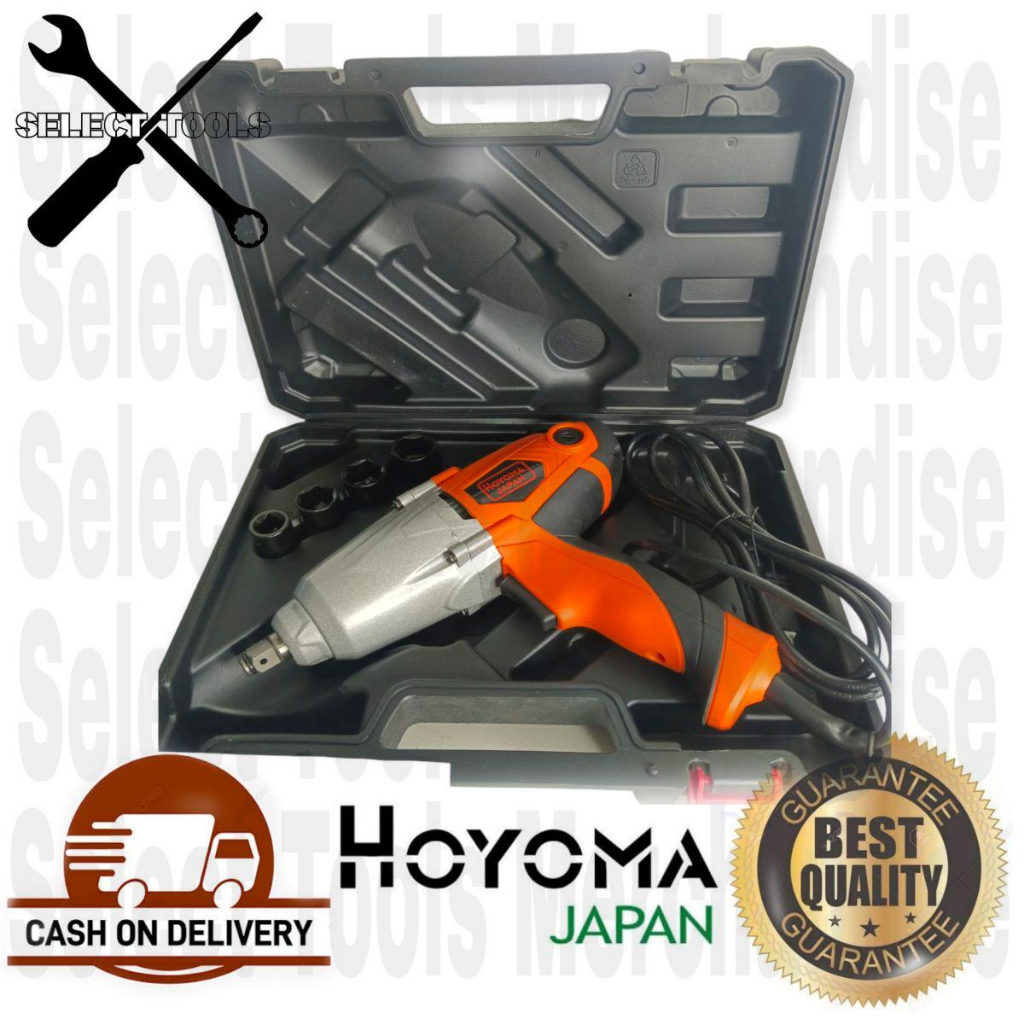 HOYOMA Japan Electric Impact Wrench 900w | Shopee Philippines