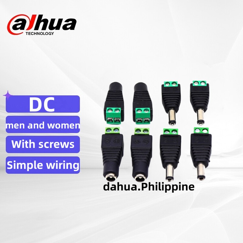 CCTV 12V DC Male & Female Power Balun Plug Connector，DC Jack Adapter ...