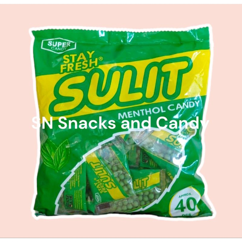 SN Stay Fresh Menthol Candy (40pcs) ~ Batang 90s Candy | Shopee Philippines