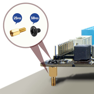 502pc Computer Screws Assortment Kit,Motherboard Standoff Risers Screw ...