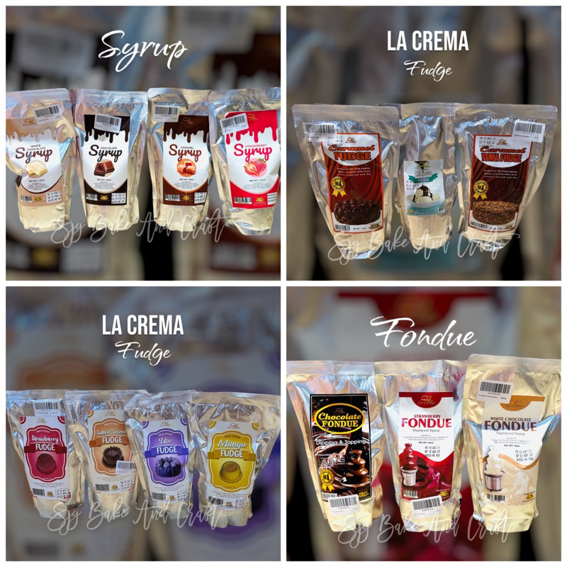 la crema piping gel choco fudge caramel fudge confectionary sugar cocoa ...