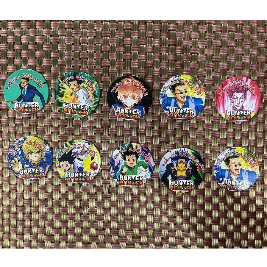 VOLTES 5 AND VOLTRON POGS REPACK - SET OF 10 - NARUTO, DRAGON BALL Z ...