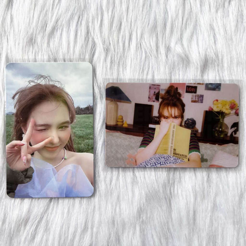 Red Velvet Wendy Like Water Case Ver. Album Photocards & Special Card ...
