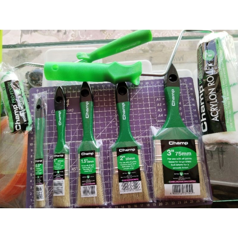 champ paint brush roller brush | Shopee Philippines